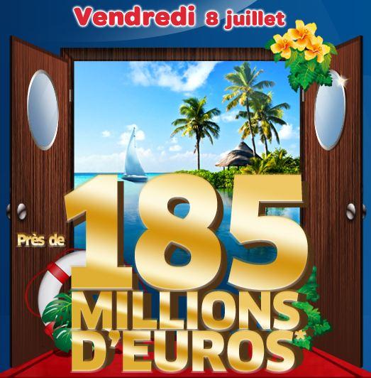 EuroMillions historique ! 185 M€